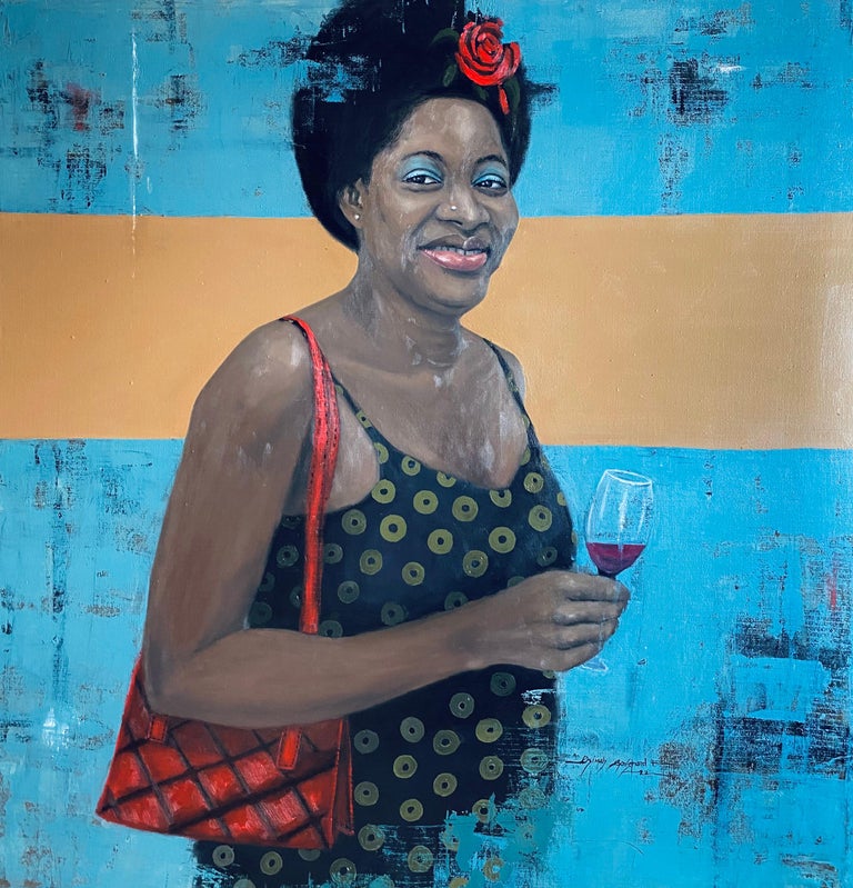 Osimeh Godstand - Wild Rose I For Sale at 1stDibs