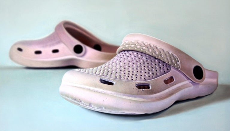 Osley Gil - Crocs, Cuban Artist, Realism, Oil Painting For Sale at 1stDibs