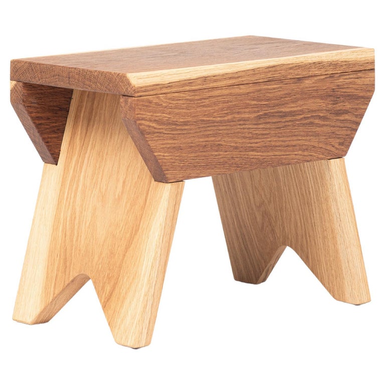 “Oslinchik 01” Ukraine Traditional Low Stool For Sale at 1stDibs | oak ...
