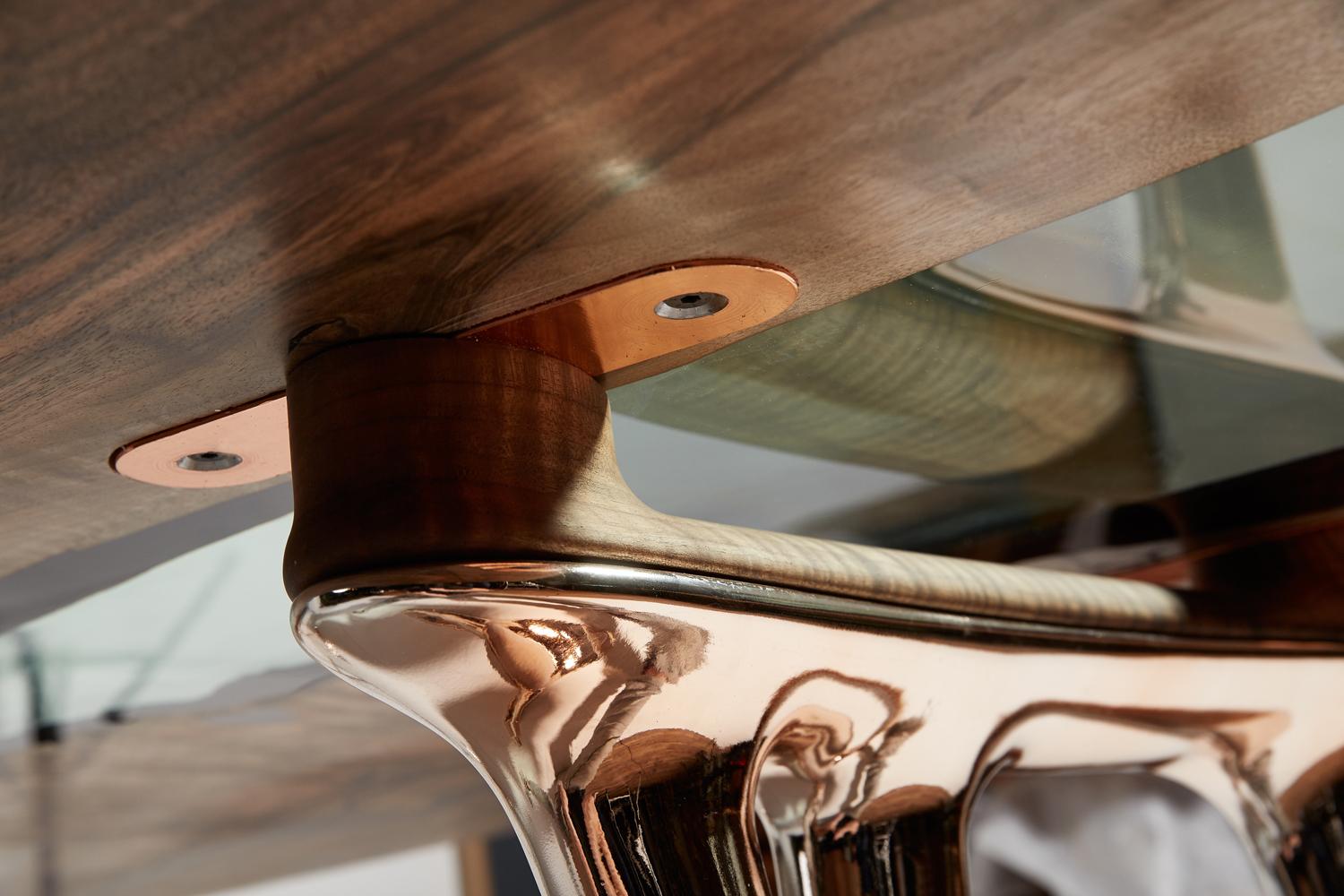 Osso 270 Limited Edition Epoxy Resin Dining Table For Sale at 1stDibs