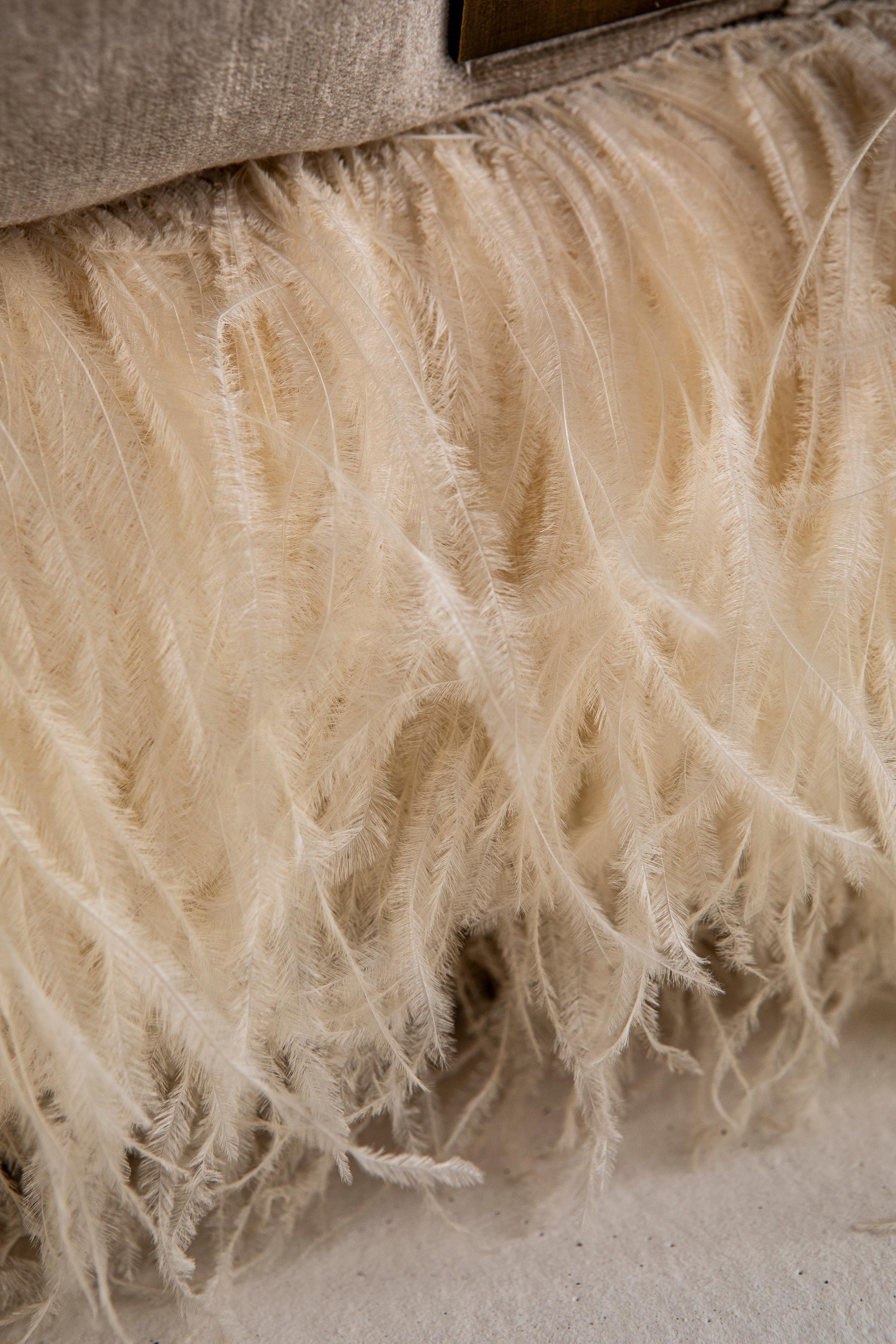 Ostrich Fluff Lounge Chair by Egg Designs For Sale at 1stDibs | ostrich ...