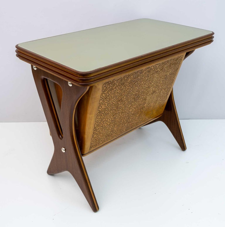 Osvaldo Borsani Mid-Century Modern Italian Shop Counter Cash Desk ...