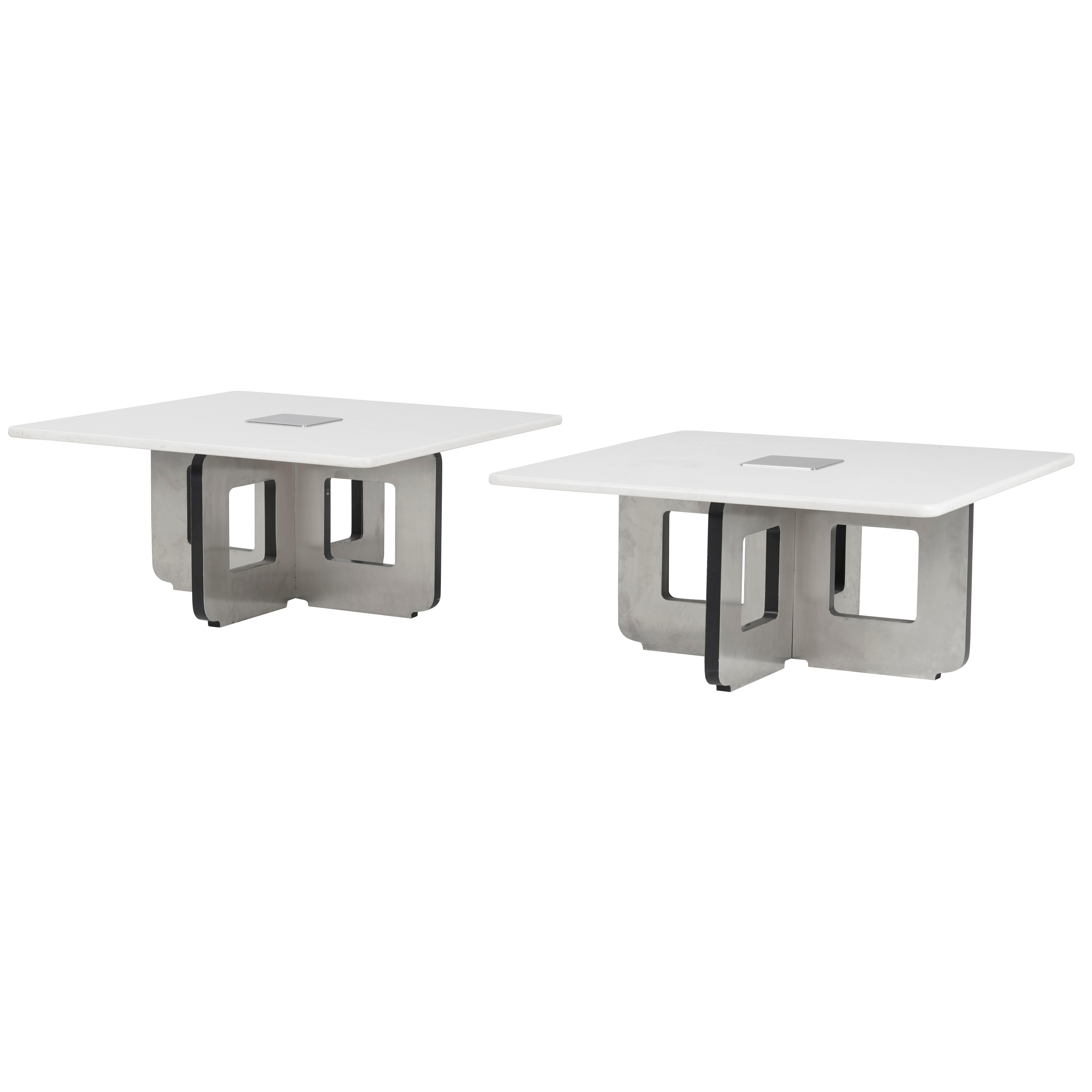 occasional tables, pair by Dominic Chambon at 1stDibs