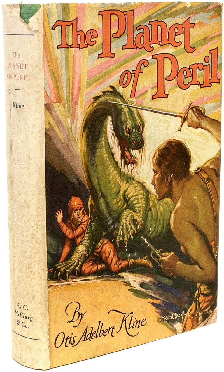 Otis Adelbert Kline, The Planet of Peril, 1929, First Edition For Sale ...
