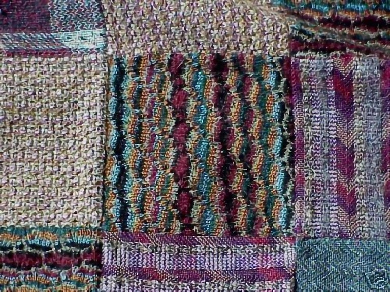 Ottavio Missoni Patchwork in Wool Series Arras, Design in Years ’70 for ...