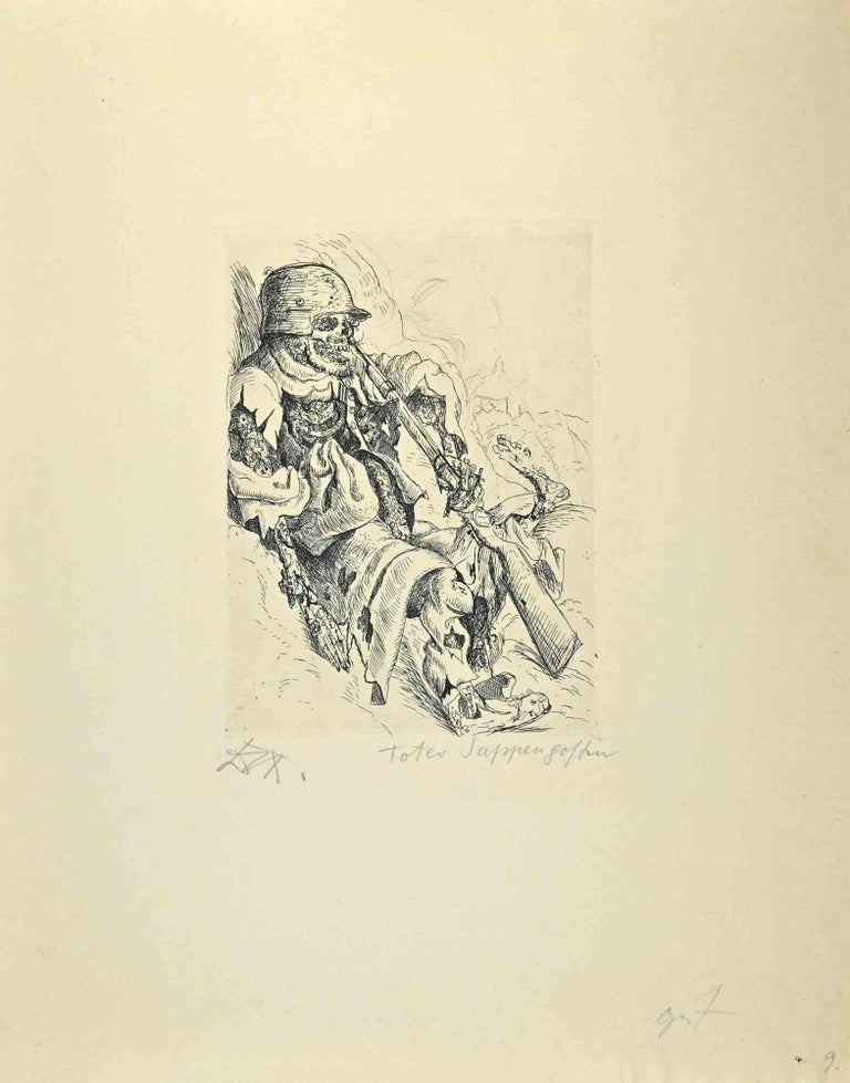 Otto Dix Paintings Ww1