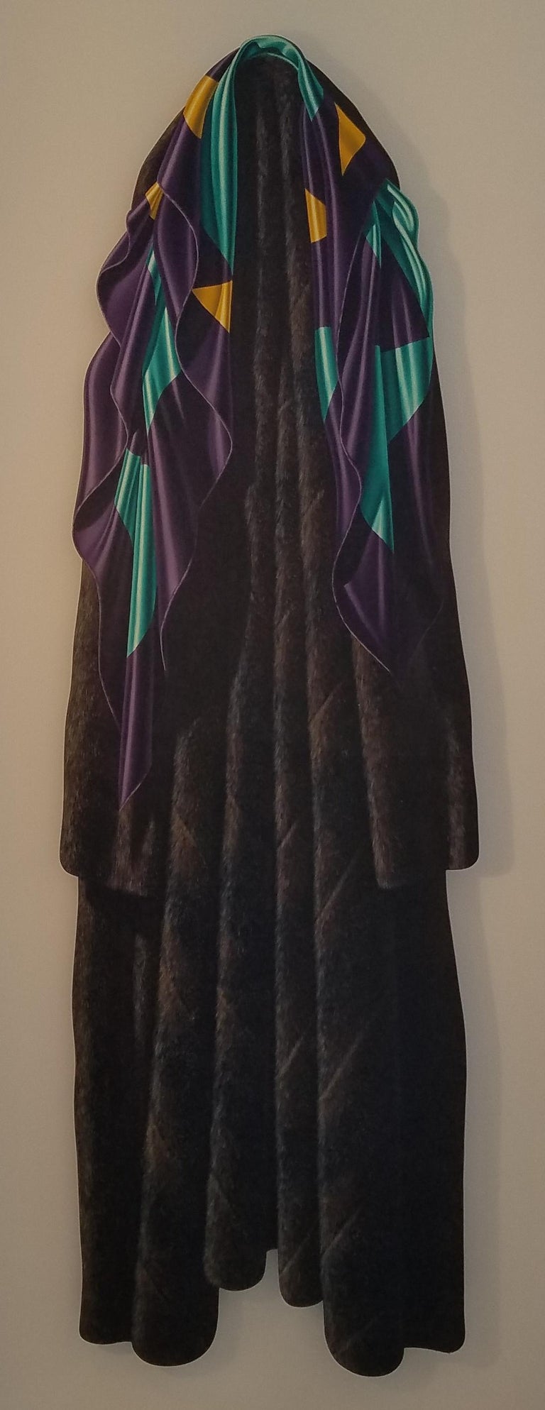 Otto Duecker - "Mink with Scarf," Otto Duecker, Photorealist Still Life ...