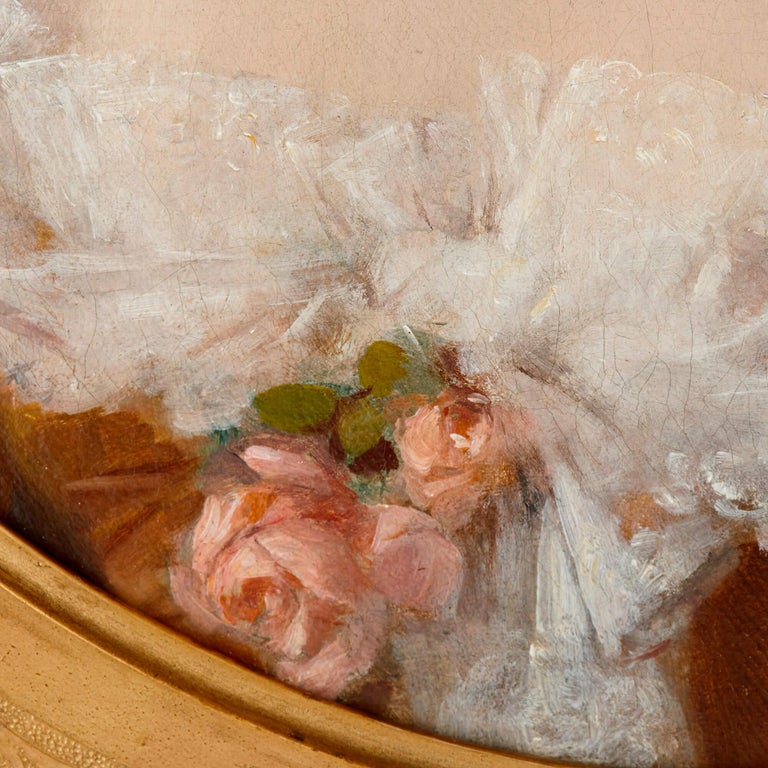 Otto Erdmann - German oil on canvas portrait of a lady by Erdmann at ...