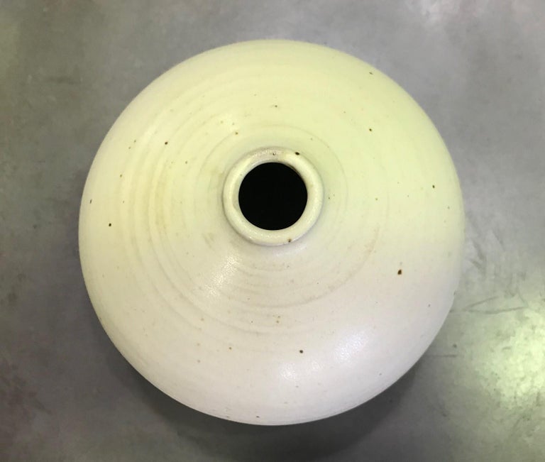 Otto Heino Signed Imperial Chinese Yellow Glaze Vase Modern Vessel at ...