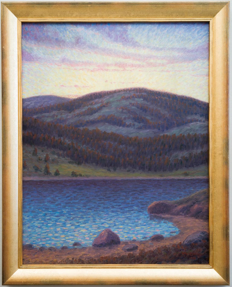 Otto Lindberg - Landscape from the North of Sweden by Swedish Artist ...