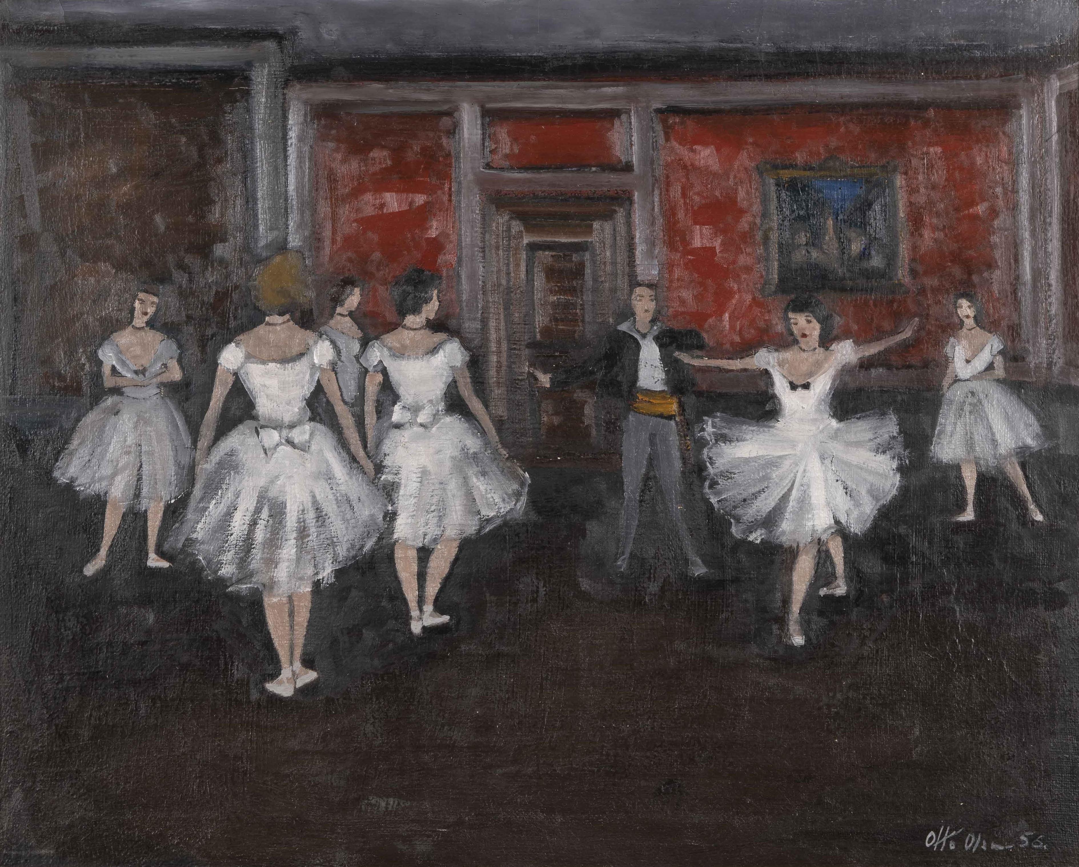 Vintage Ballet Art - 2,125 For Sale on 1stDibs