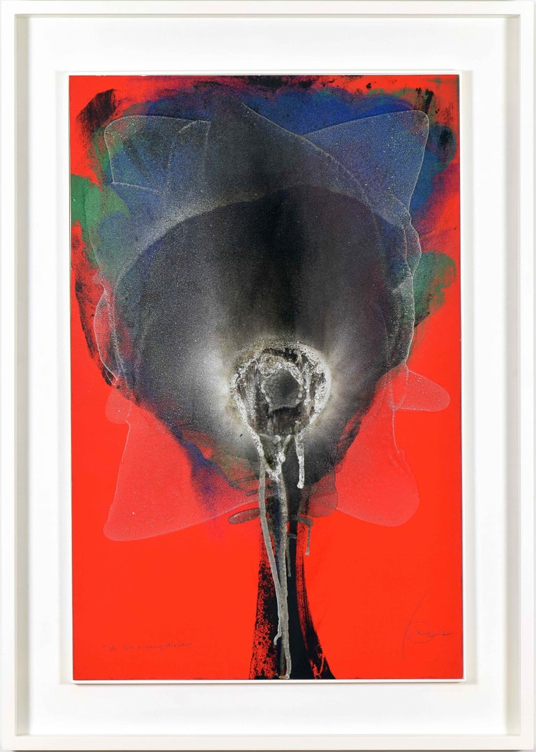 Otto Piene - Wo Alu und Honig Fließen by OTTO PIENE - Red and Black ...
