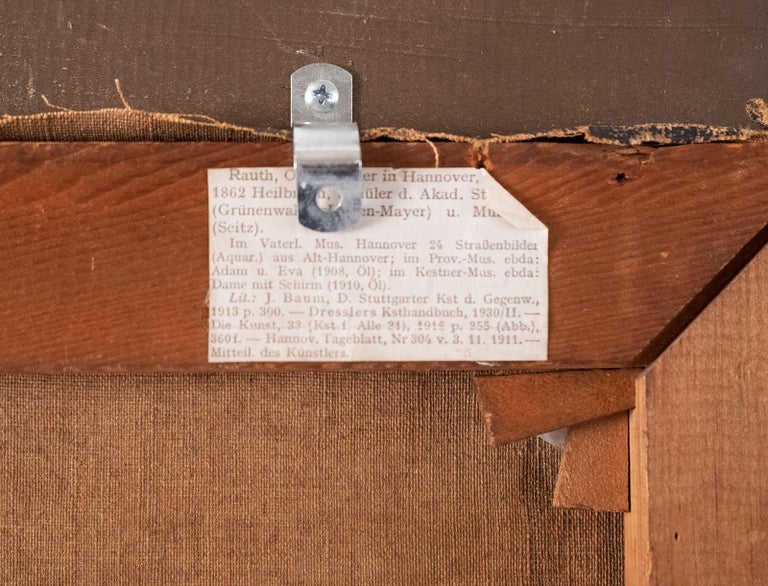 Otto Rauth - In the Tailor's Shop, 1885 by Otto Rauth For Sale at 1stDibs
