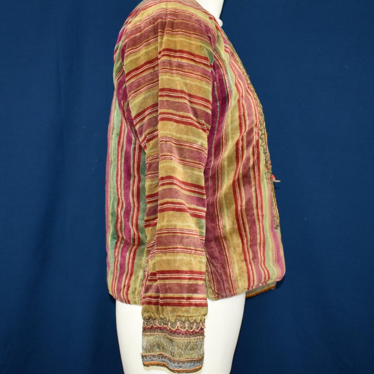 Ottoman Velvet Jacket For Sale at 1stDibs