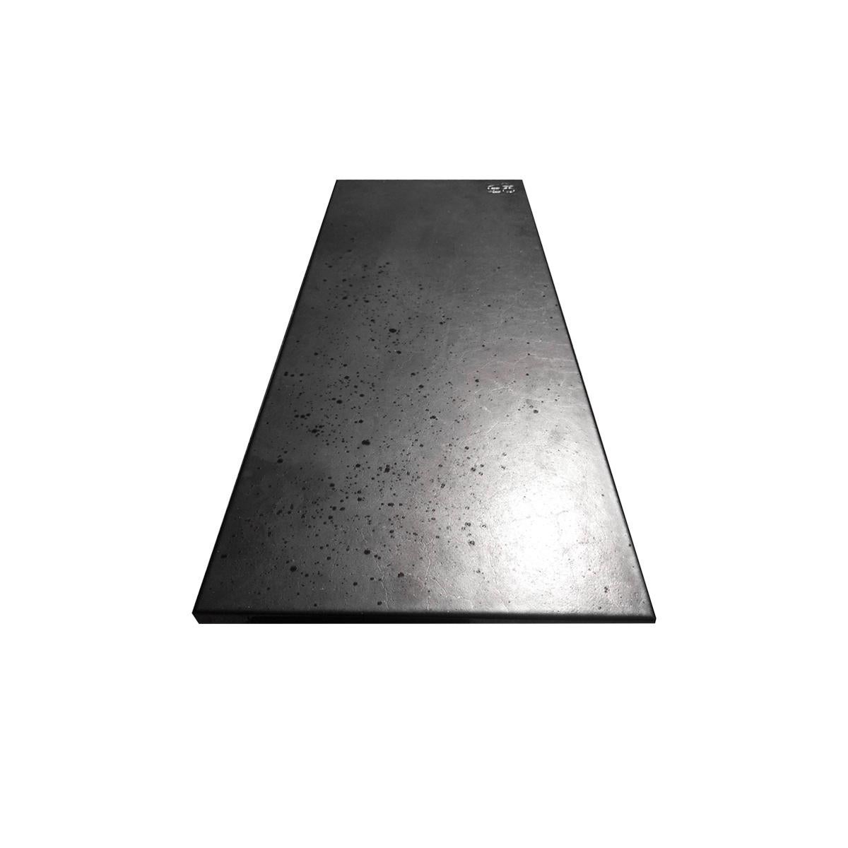 Outdoor Bench in Etna Lava Stone and Steel, Venturae V4, Filodifumo For ...