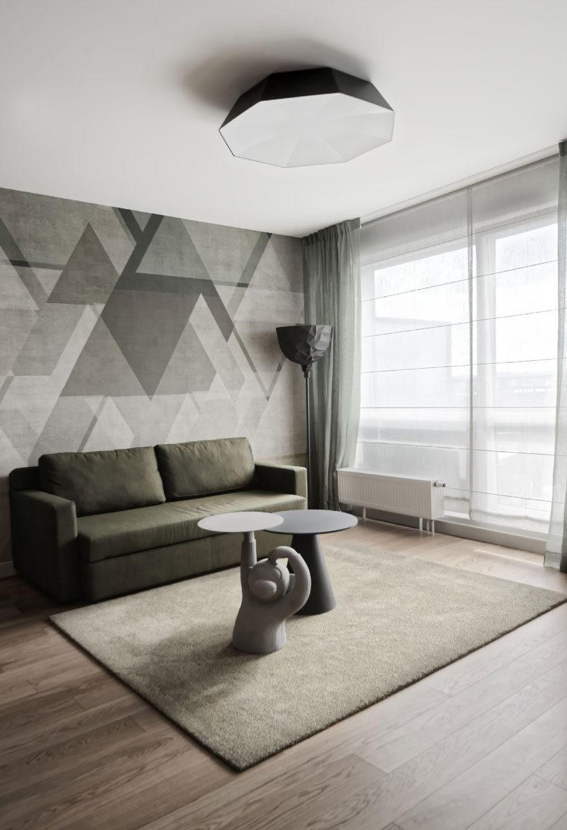 Outdoor and Indoor Glide Grey Concrete Monkey Side Table by Jaime Hyon ...