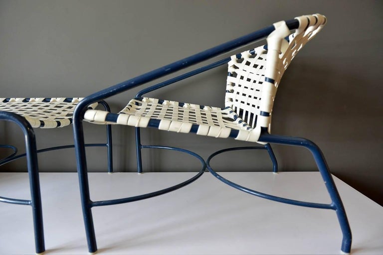 Outdoor Lounge Chair and Ottoman by Tadao Inouye for Brown Jordan ...