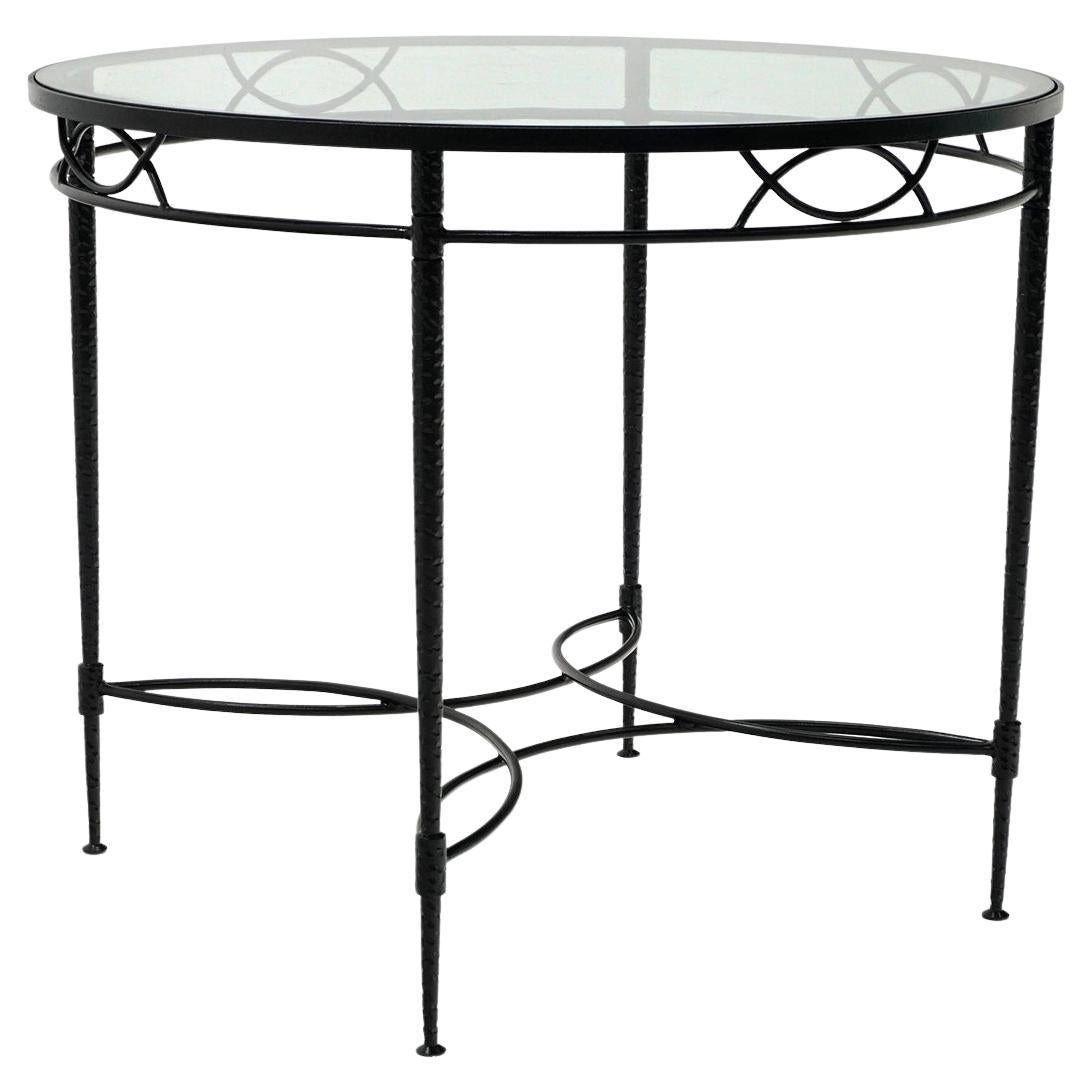Round Salterini Vintage Outdoor Coffee Table at 1stDibs