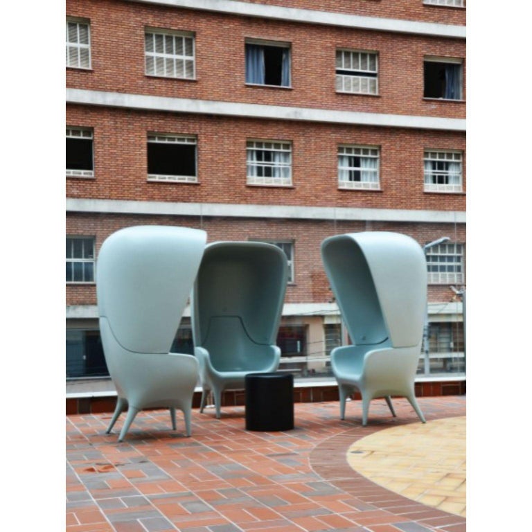 Outdoor Showtime Yellow Armchair with Cover by Jaime Hayon For Sale at ...