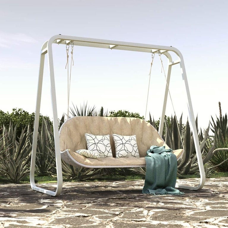 Outdoor Swing Sofa With Rope Detailing For Sale at 1stDibs