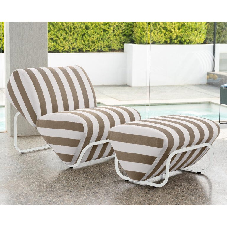 Outdoor Trend Module Lounge and Footstool, Designed in 1970 For Sale at ...