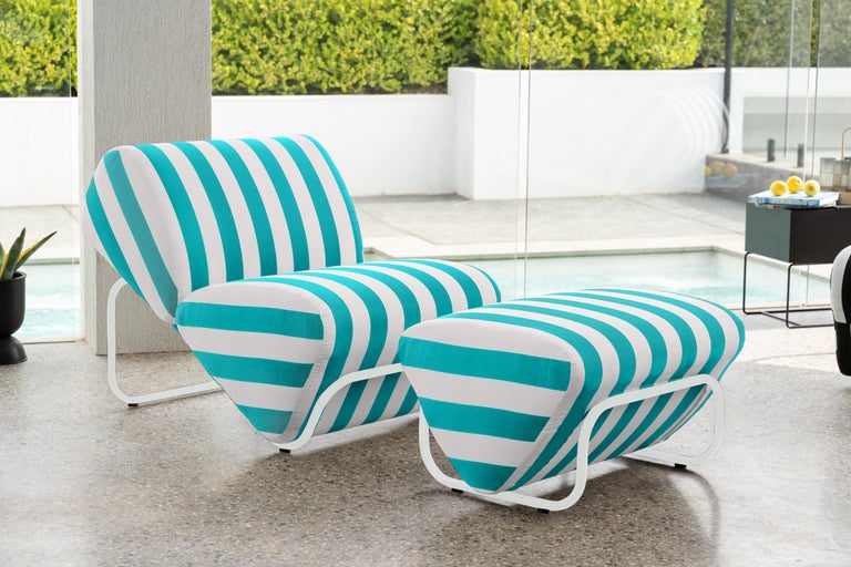 Outdoor Trend Module Lounge and Footstool, Designed in 1970 For Sale at ...