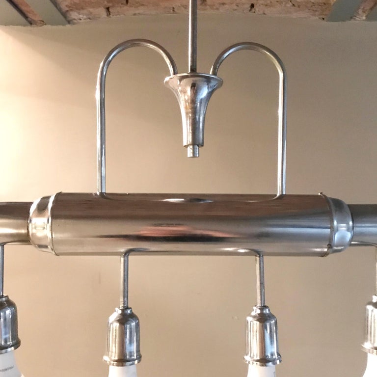 Outstanding Art Deco Streamline Pendant Light, 1930s, Germany For Sale ...