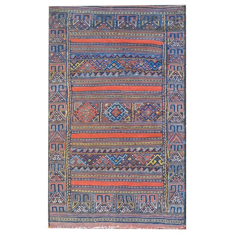 Outstanding Early 20th Century Shahsevan Rug For Sale at 1stDibs