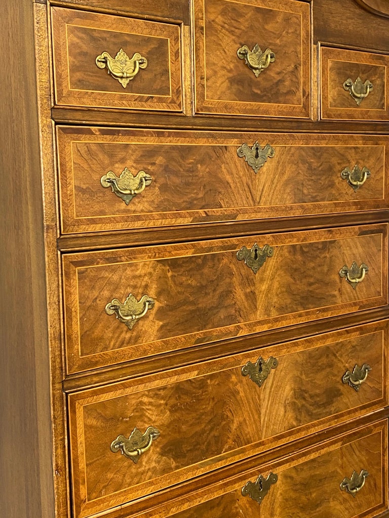 Outstanding English Mahogany Chippendale Style Highboy, C.1900 For Sale ...