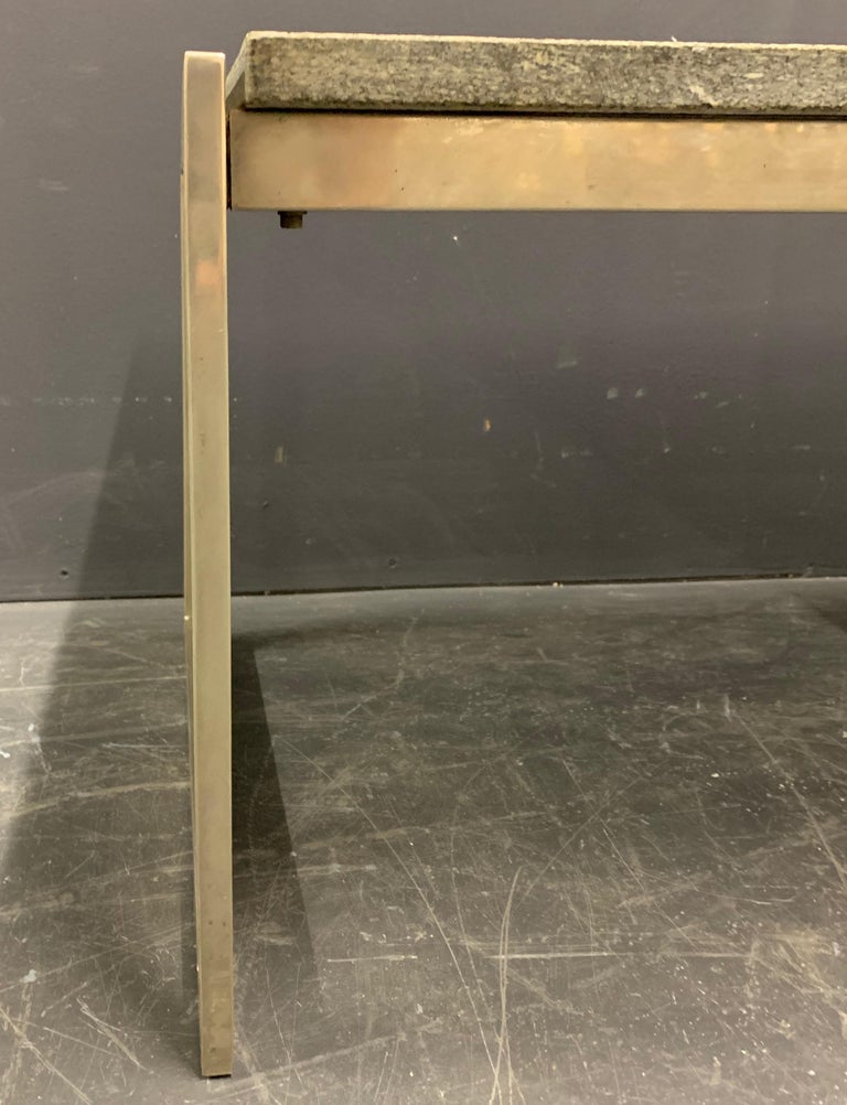 Outstanding Flint Rolled Marble Coffee Table or Bench For Sale at ...