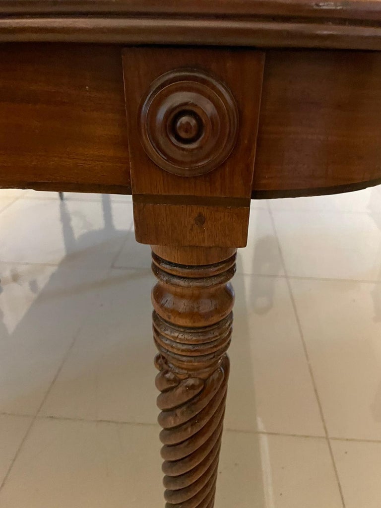 Outstanding Quality Antique Figured Mahogany Metamorphic Extending ...