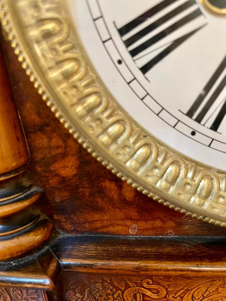 Outstanding Quality Antique Victorian Burr Walnut Bracket Clock For ...