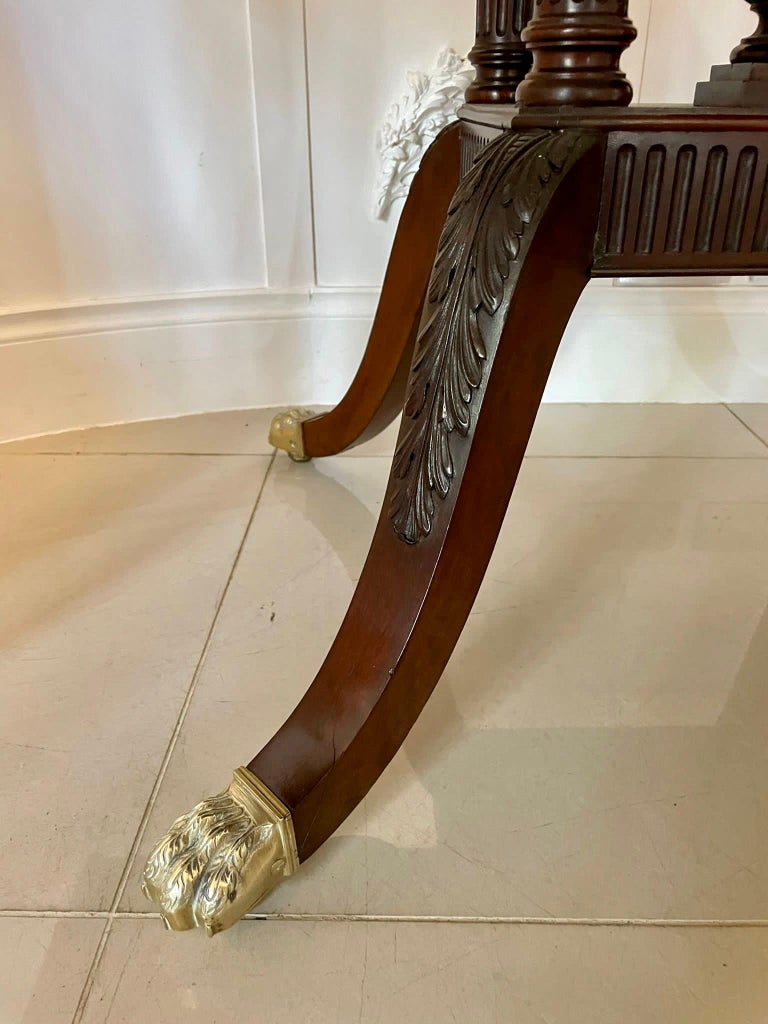 Outstanding Quality Antique Victorian Mahogany Metamorphic Dining Table ...