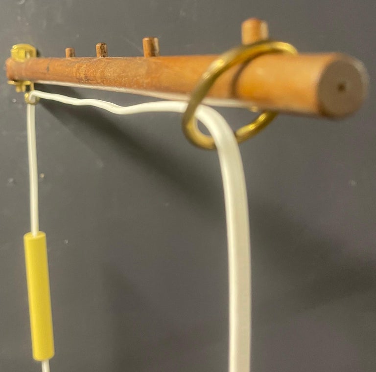 outstanding rare counterweight dornstab wall lamp For Sale at 1stDibs