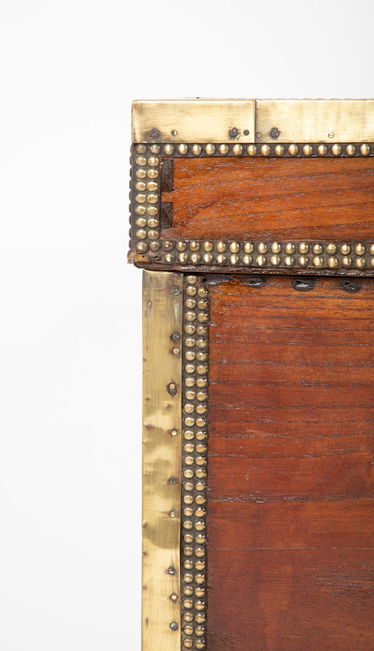 Outstanding Ship Captain's Sea Chest at 1stDibs