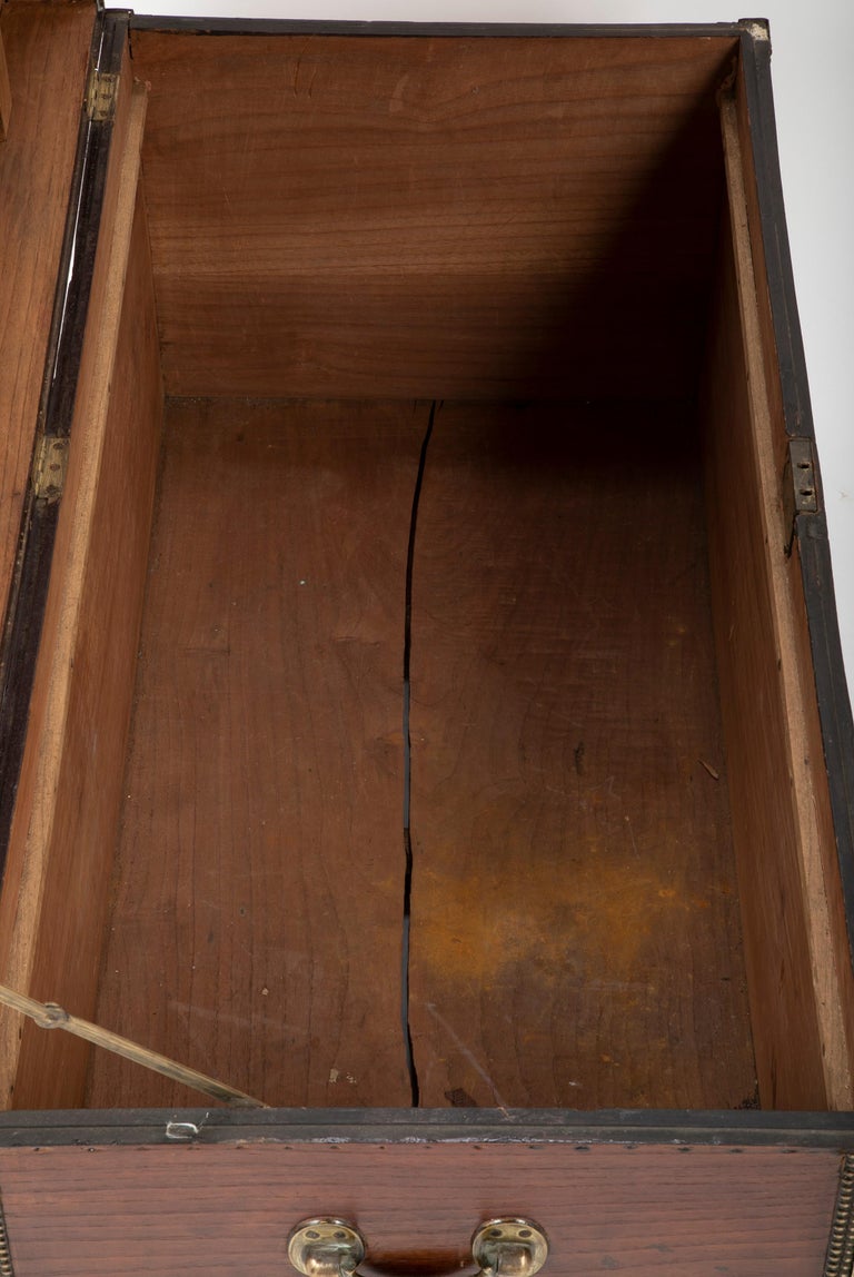 Outstanding Ship Captain's Sea Chest at 1stDibs