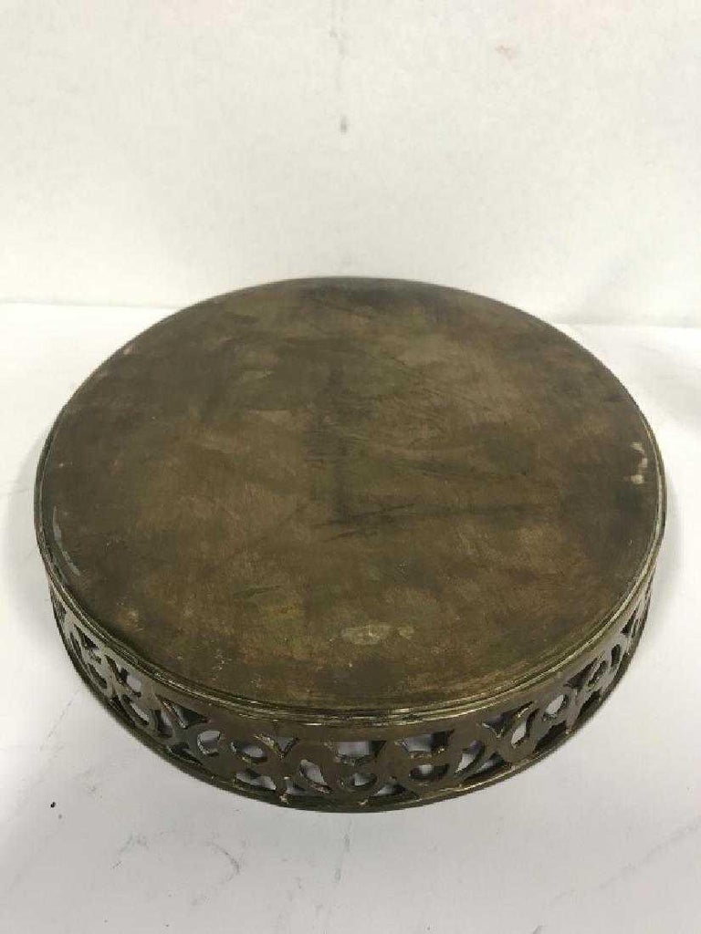 Oval Bass Gallery Serving Tray at 1stDibs