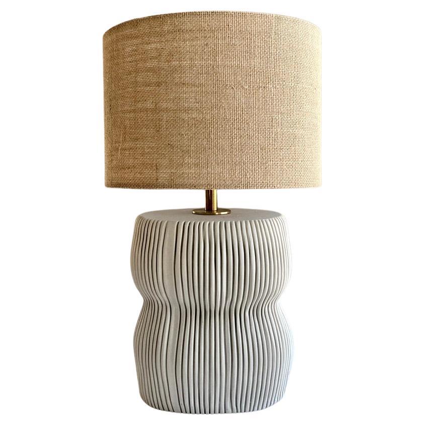 Oriental Oval Shape Bronze Table Lamp at 1stDibs