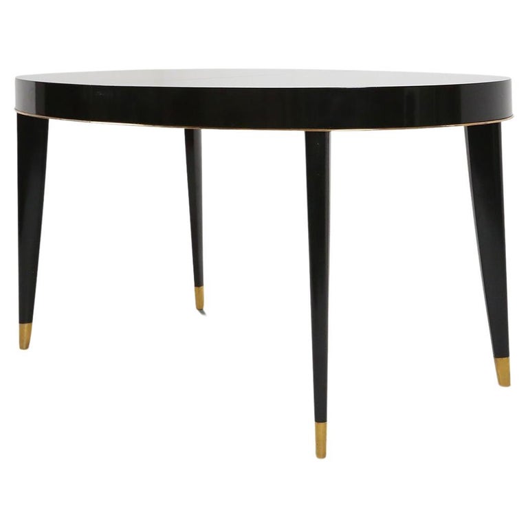 Oval dining table by De Coene Belgium Ca.1940 For Sale at 1stDibs