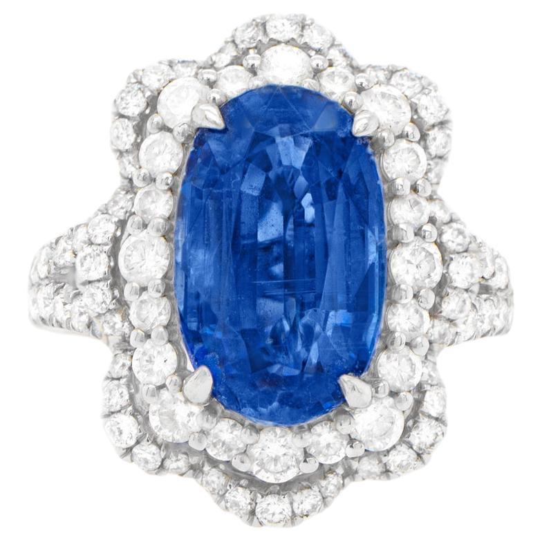 Van Cleef and Arpels 20 Carat Kunzite and 2.50 Carat Diamonds Ring 18 ...