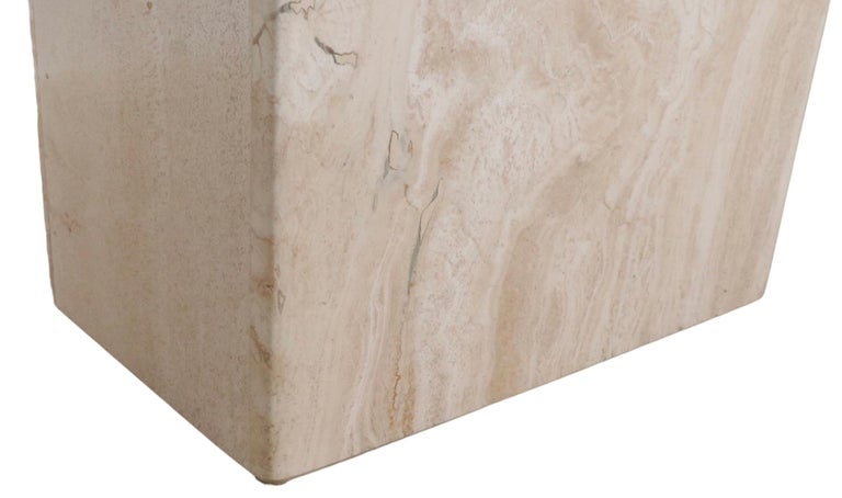 Oval Marble Dining Table with Marble Base Made in Italy by Stone ...
