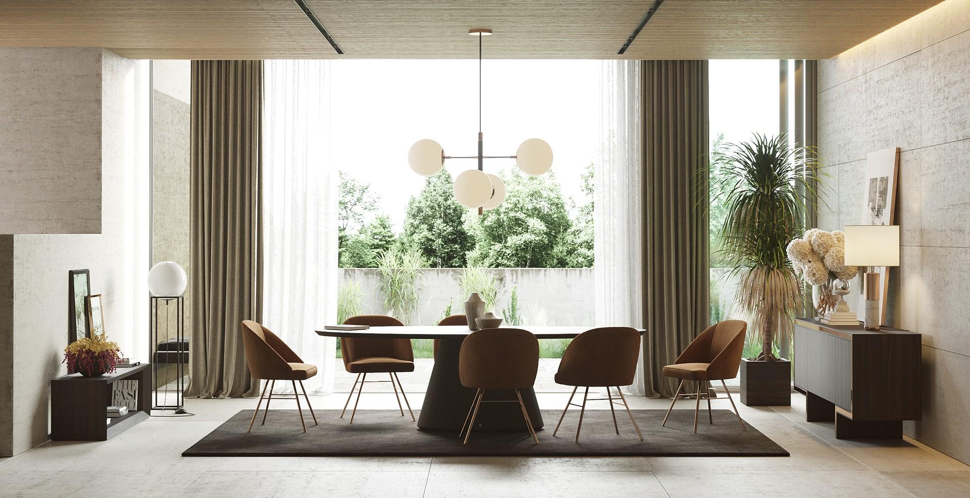 Oval Pedestal Dining Table Made to Order in Matte Lacquer For Sale at ...