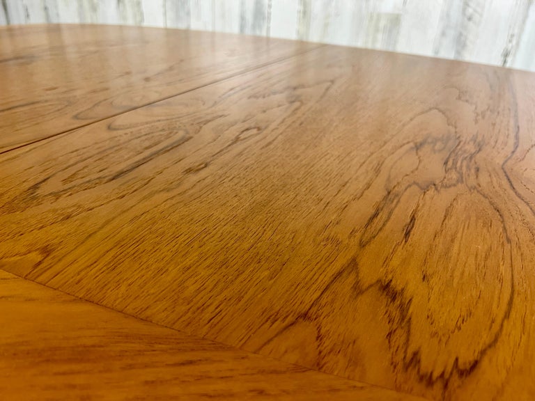 Oval Teak Dining Table by Nathan Furniture For Sale at 1stDibs