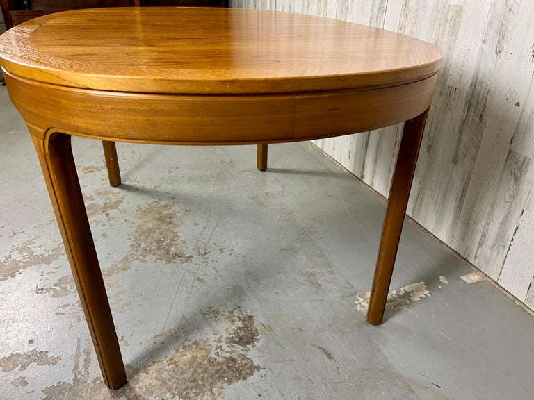 Oval Teak Dining Table by Nathan Furniture For Sale at 1stDibs