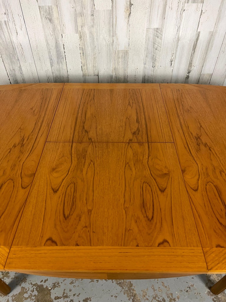 Oval Teak Dining Table by Nathan Furniture For Sale at 1stDibs