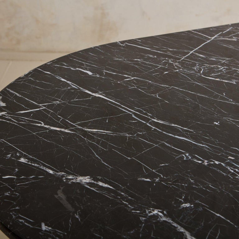 Oval Trevi Dining Table in Nero Marquina by South Loop Loft For Sale at ...