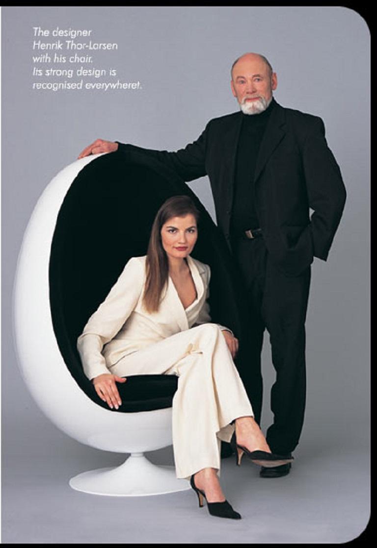 Ovalia Egg Chair Original by Thor Larsen by for Torlan Staffanstorp ...