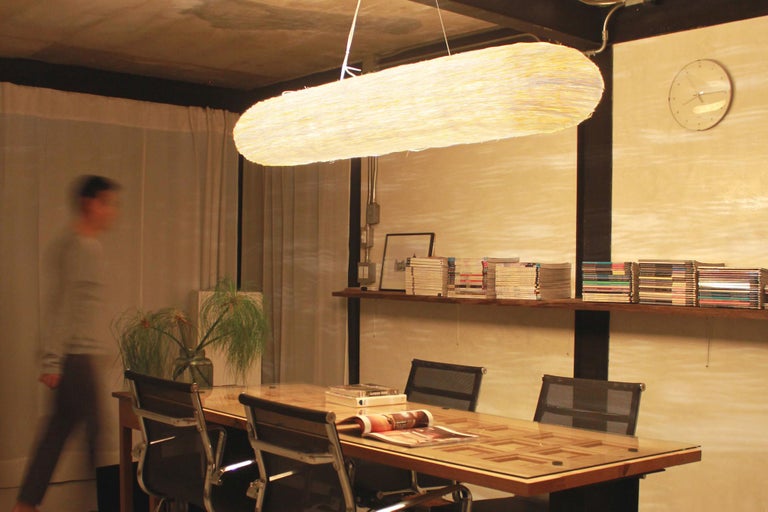 Ovaloid by Ango, Rattan Ceiling Light for 21st Century Lighting Design ...