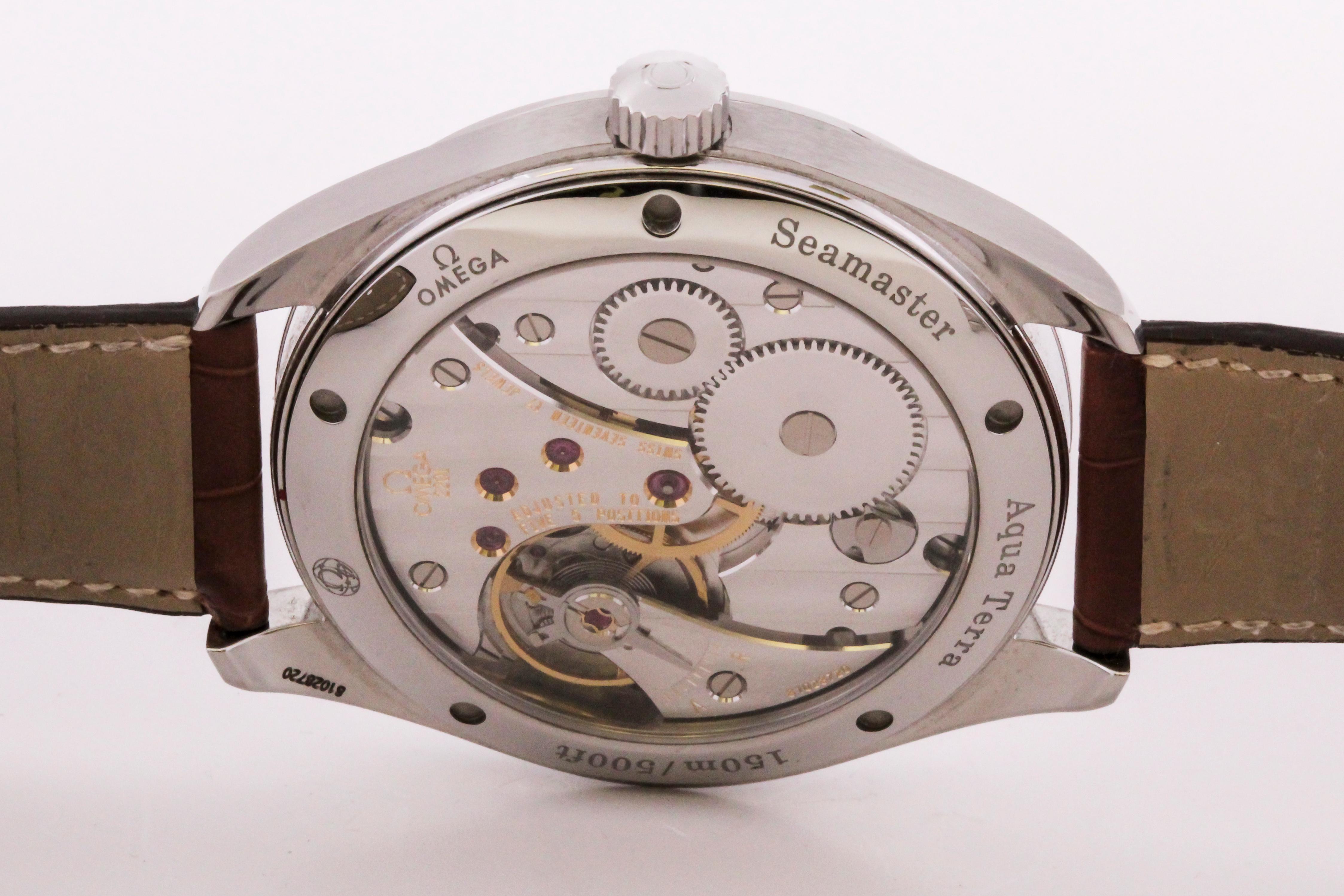 Over-Sized Omega Stainless Steel Seamaster Railmaster Extra Large Ref ...