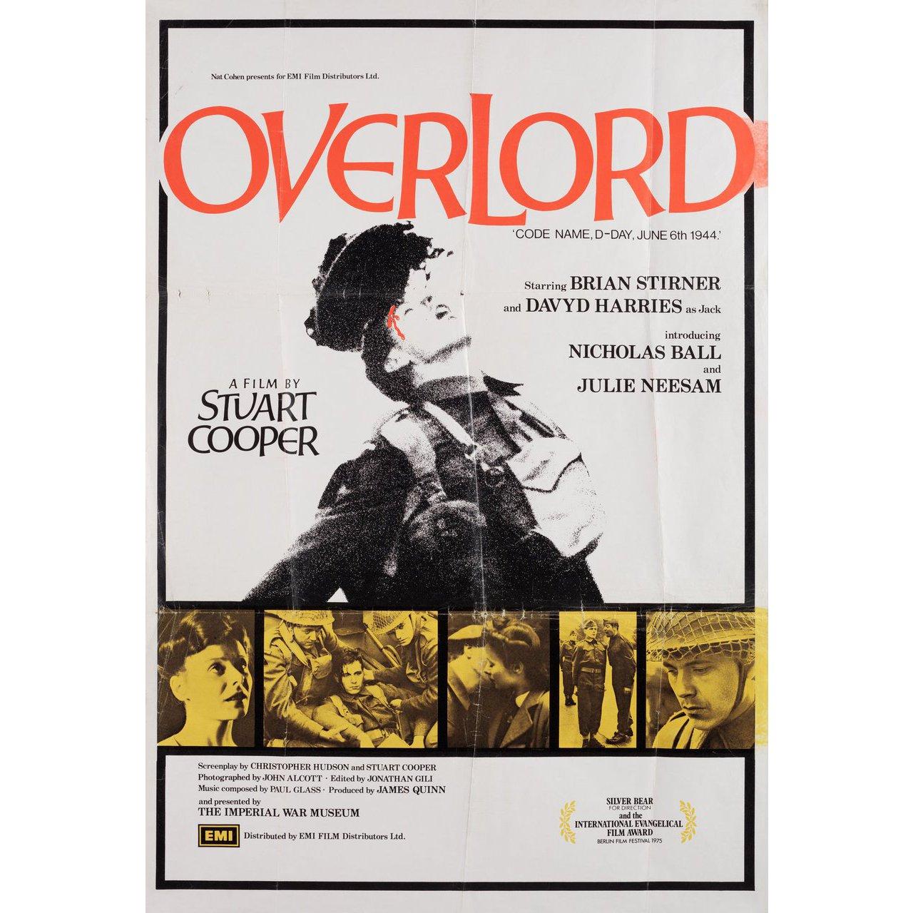 Overlord 1975 British One Sheet Film Poster For Sale at 1stDibs | one ...